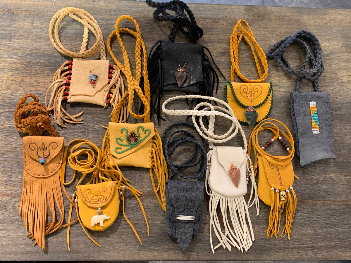 Leatherwork – Rebecca Maracle Mohawk Feathersmith