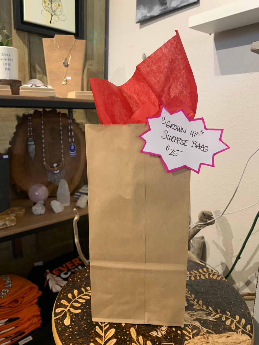 Grown-up surprise bags small – Rebecca Maracle Mohawk Feathersmith