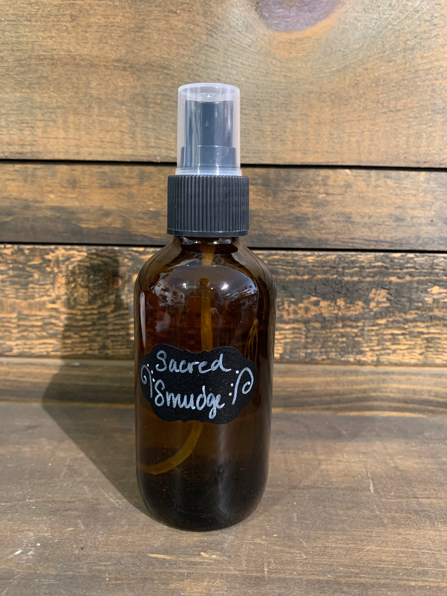 Sacred Smudge Spray – Rebecca Maracle Mohawk Feathersmith