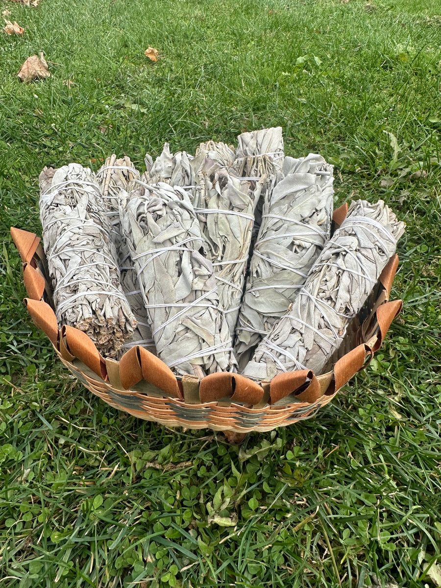 Small Sage Bundle – Rebecca Maracle Mohawk Feathersmith