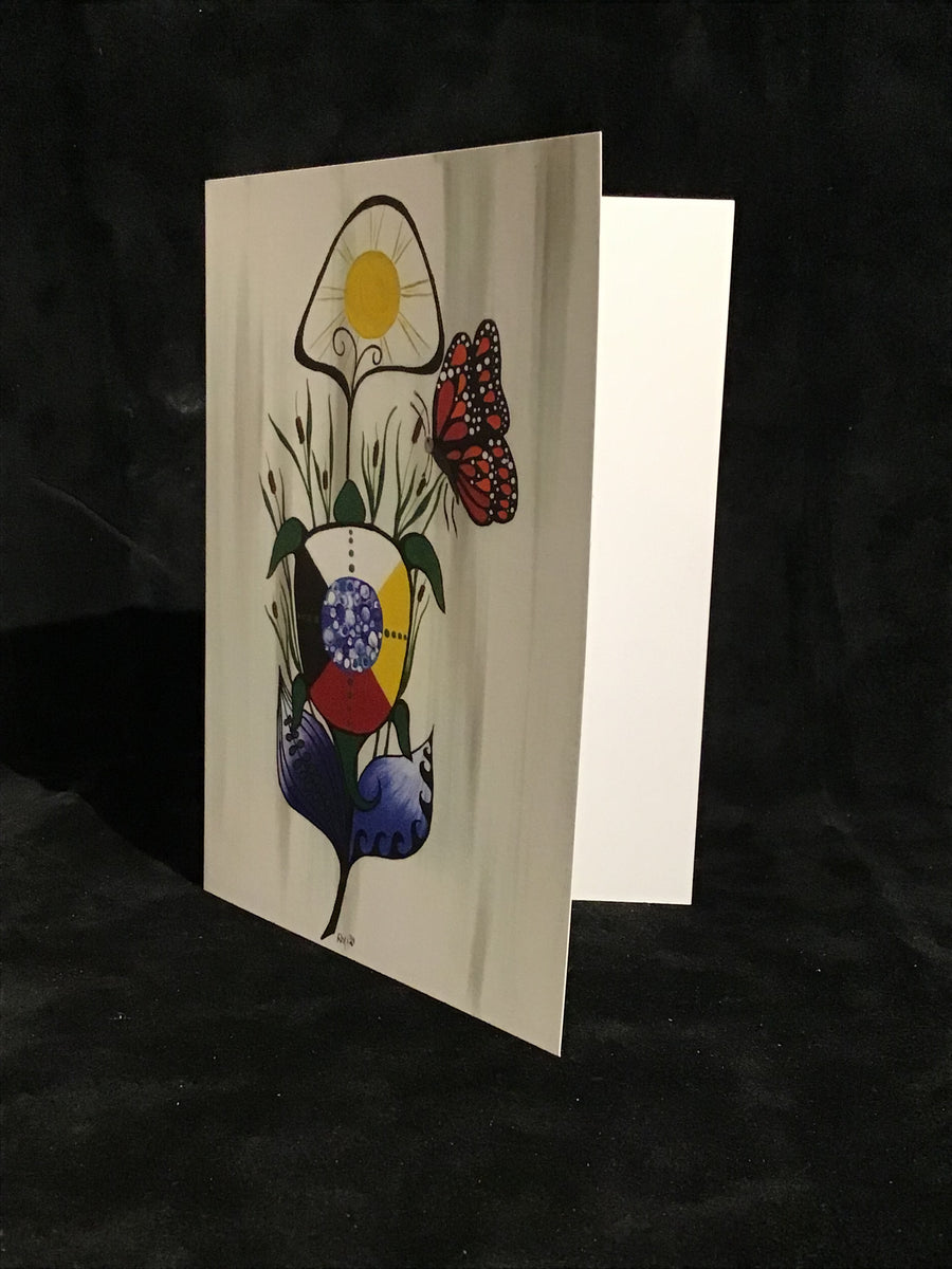 “Living Waters” Art Card – Rebecca Maracle Mohawk Feathersmith